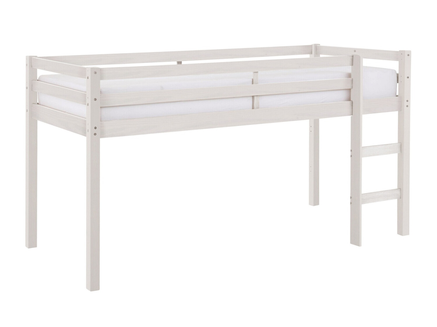 Letto alto Ruvfiva 101 (Bianco) - Letti | Arredamento1.it